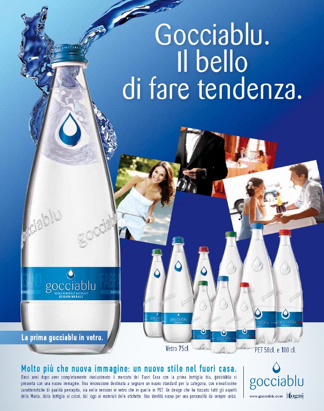 GOCCIABLU, IL BELLO DI FARE TENDENZA.